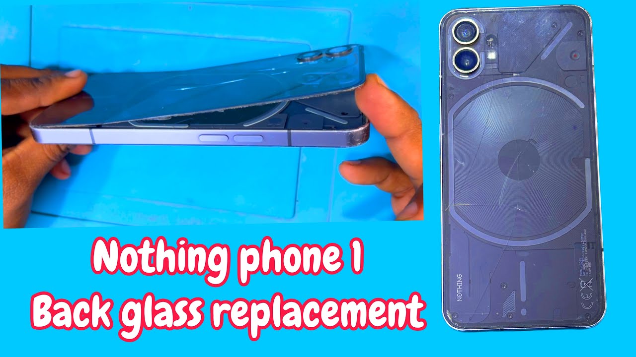 Nothing phone 1 back glass replacement / Nothing phone 1 back panel ...