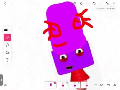 Number block six times table fanmade - YouTube