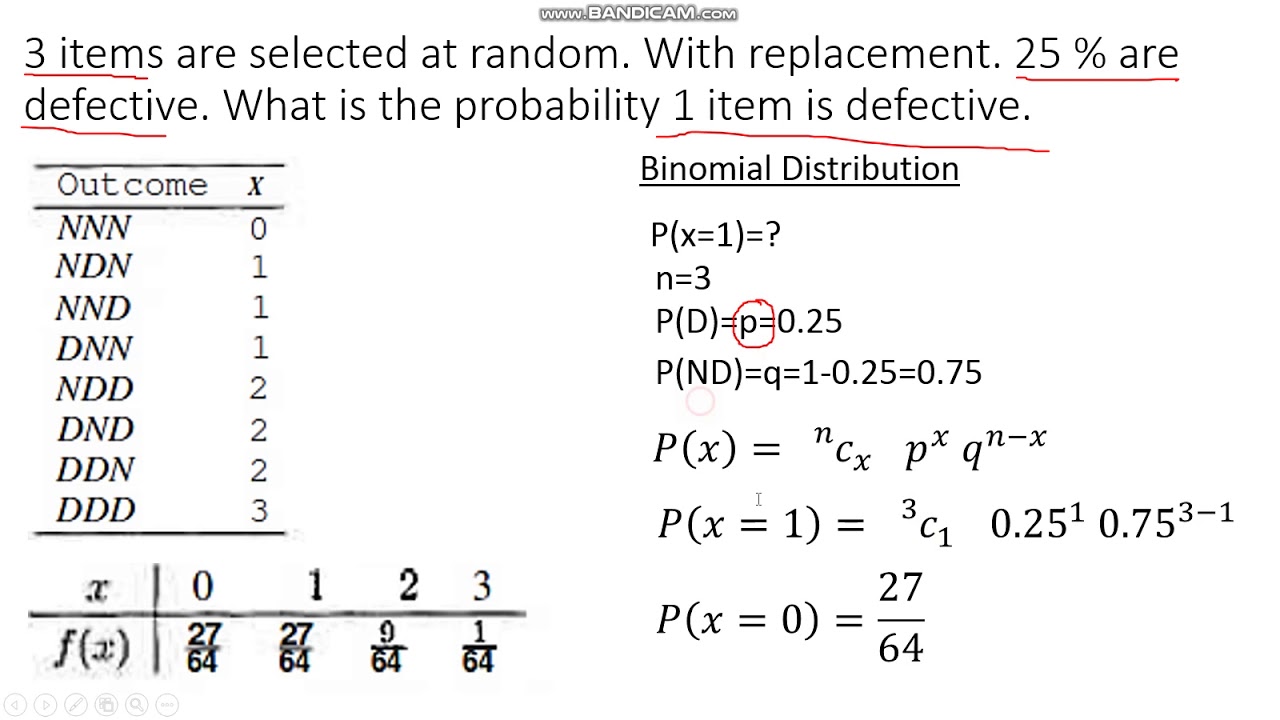5 i. Binomial Distribution. - YouTube
