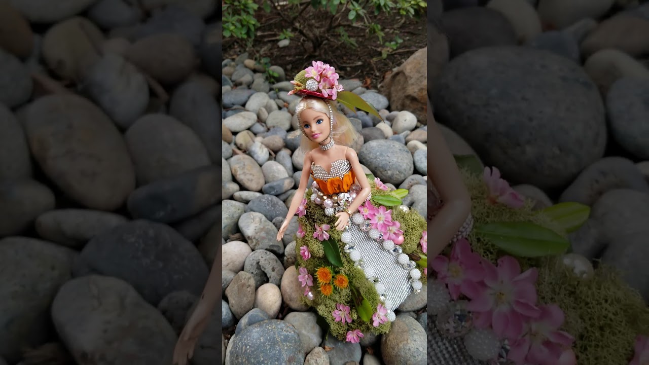Mini diseño de flores para barbie - YouTube