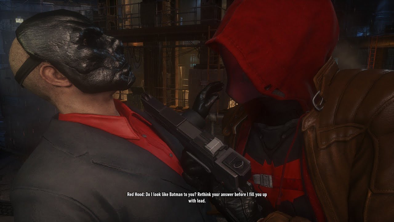 Red Hood Interrogations - Batman: Arkham Knight Red Hood DLC - YouTube
