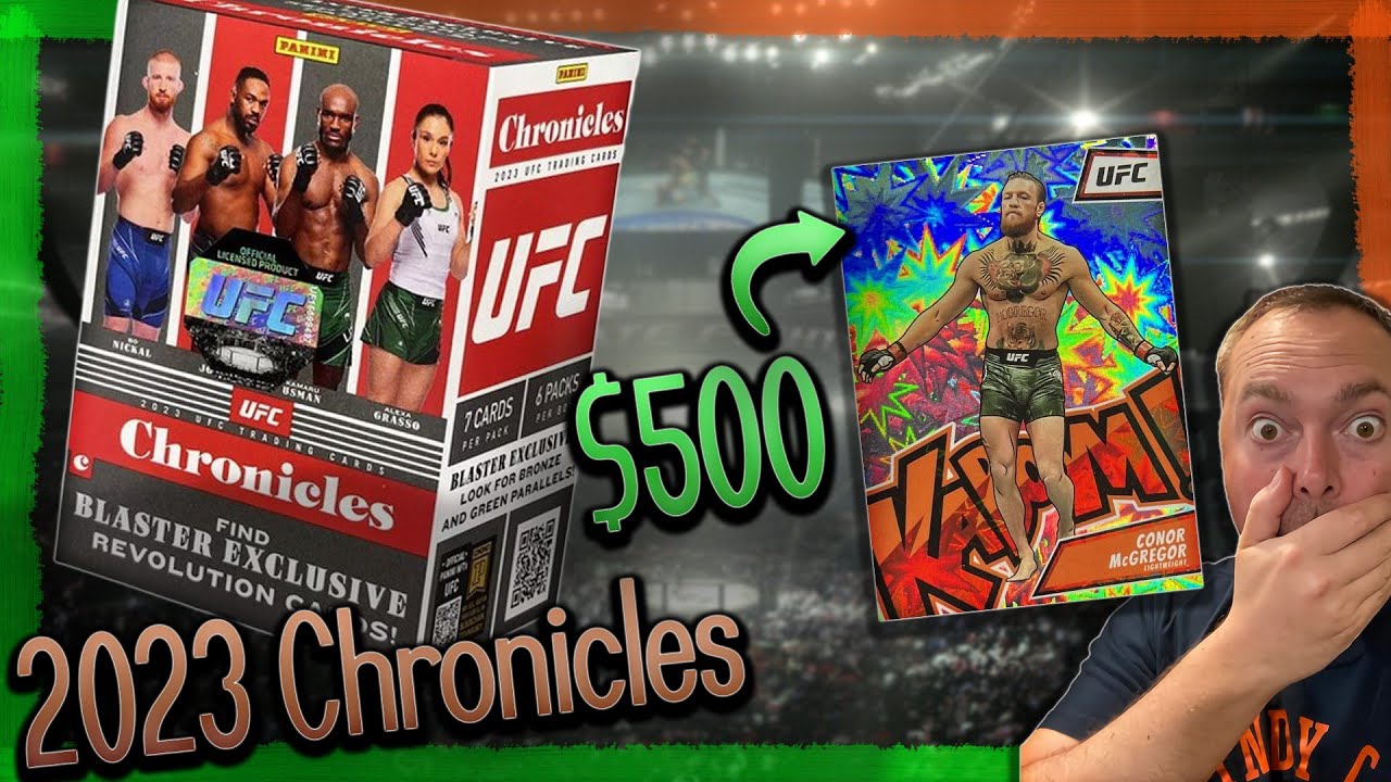 UFC SPORTS CARDS - 2023 UFC CHRONICLES - 10 BOX RIP & 2 BOX GIVEAWAY ...