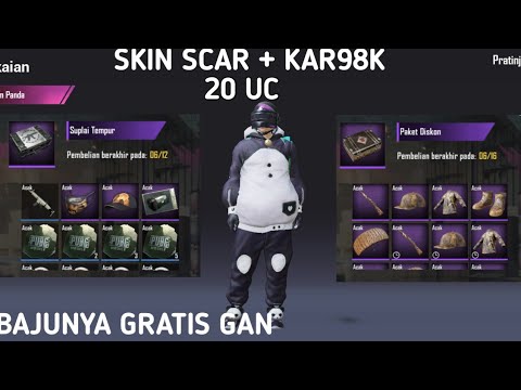 GRATIS Cara Mendapatkan Skin Epic KOSTUM PANDA PUBG MOBILE - Update ...