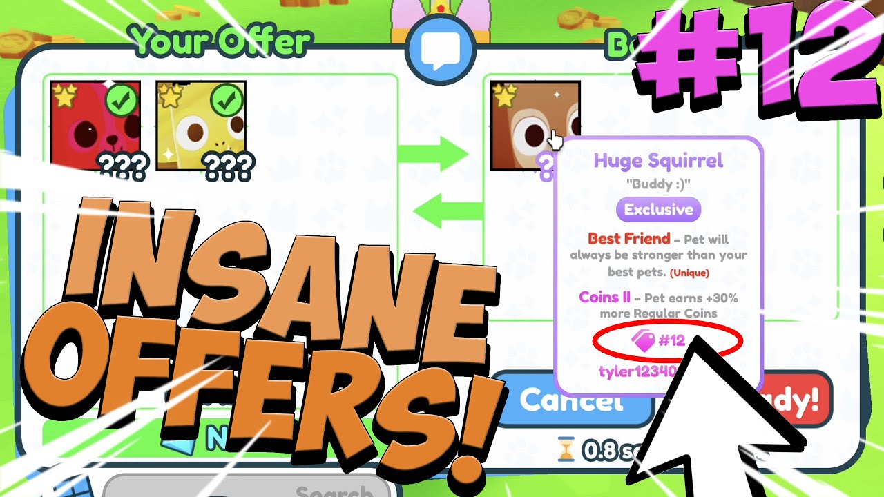 😱 HUGE SQUIRREL #12 | DOGGY TO INFINITY | Pet Simulator X - YouTube