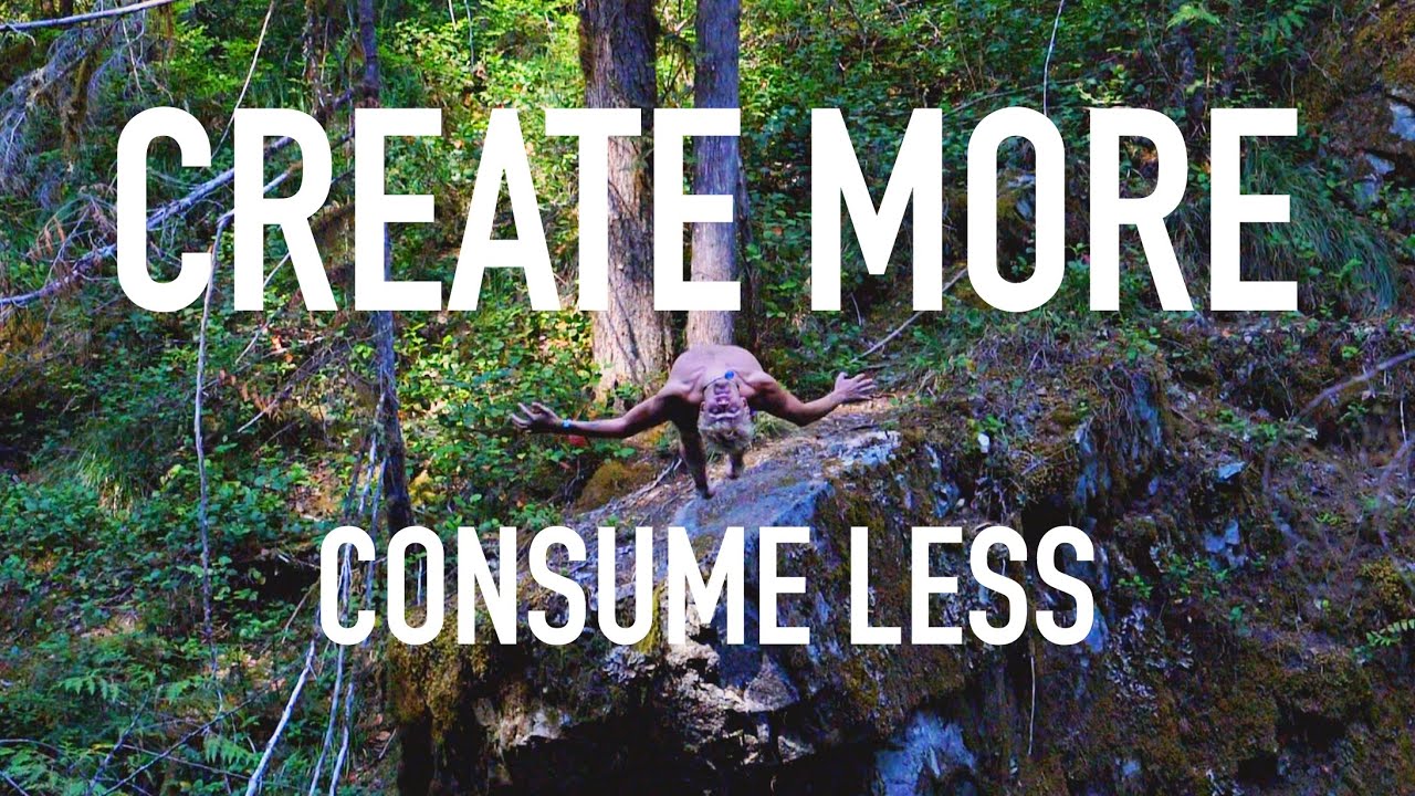Create more, consume less - YouTube