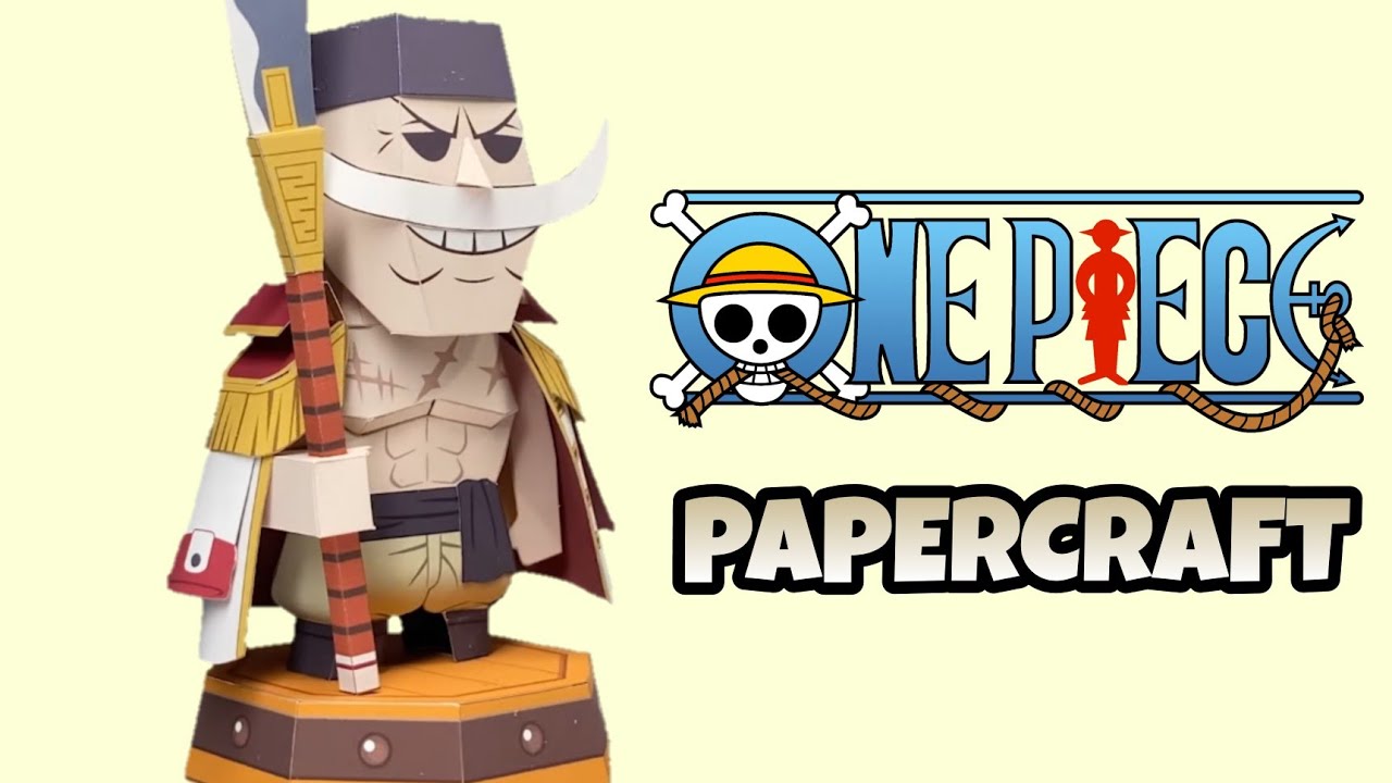 One Piece: Edward Newgate (Shirohige) - Papercraft Chibi / By june ...