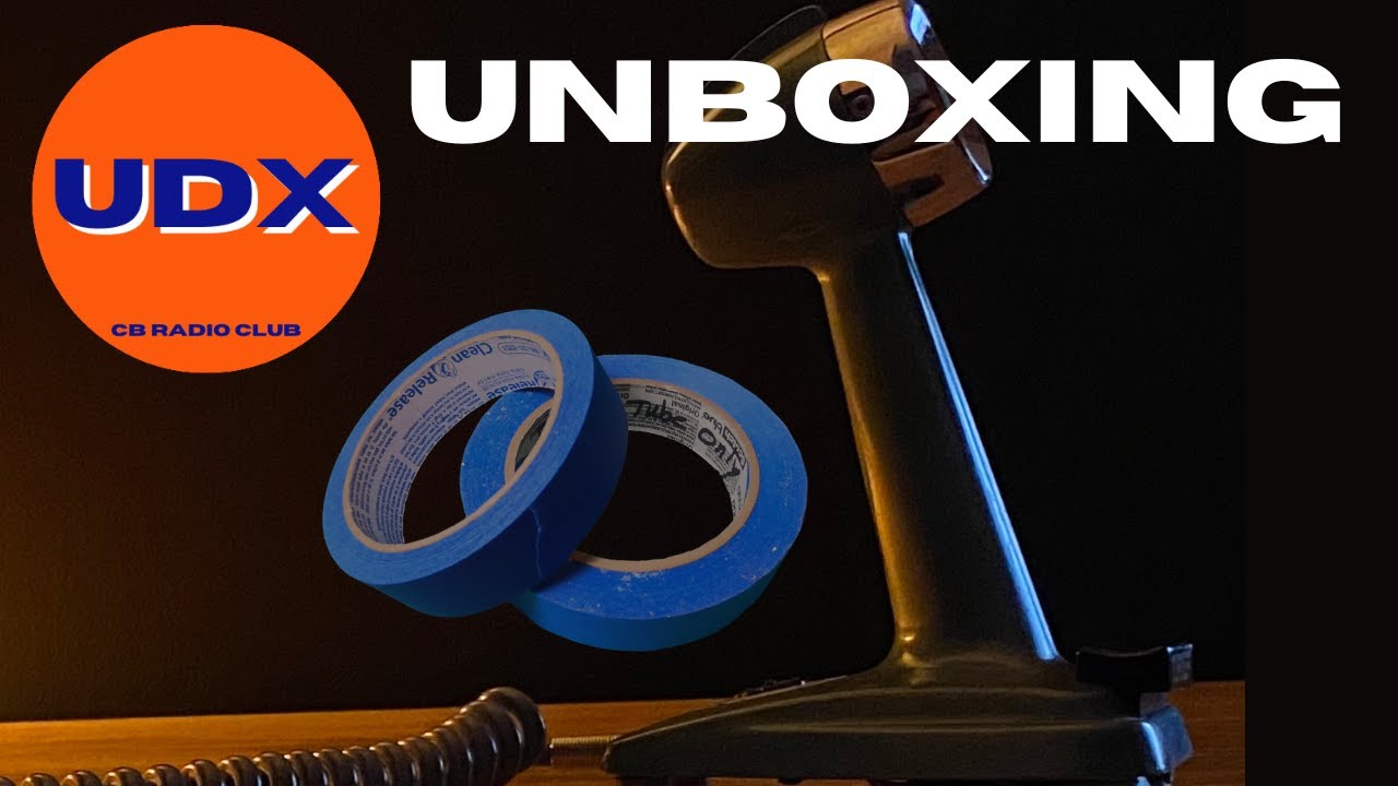 Unboxing A Classic CB RAdio Microphone (4K) - YouTube