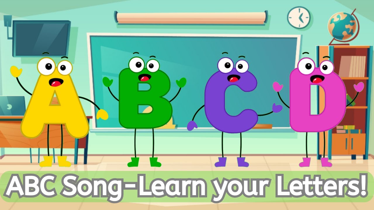 ABC Song--Sing and Learn the Letters! - YouTube