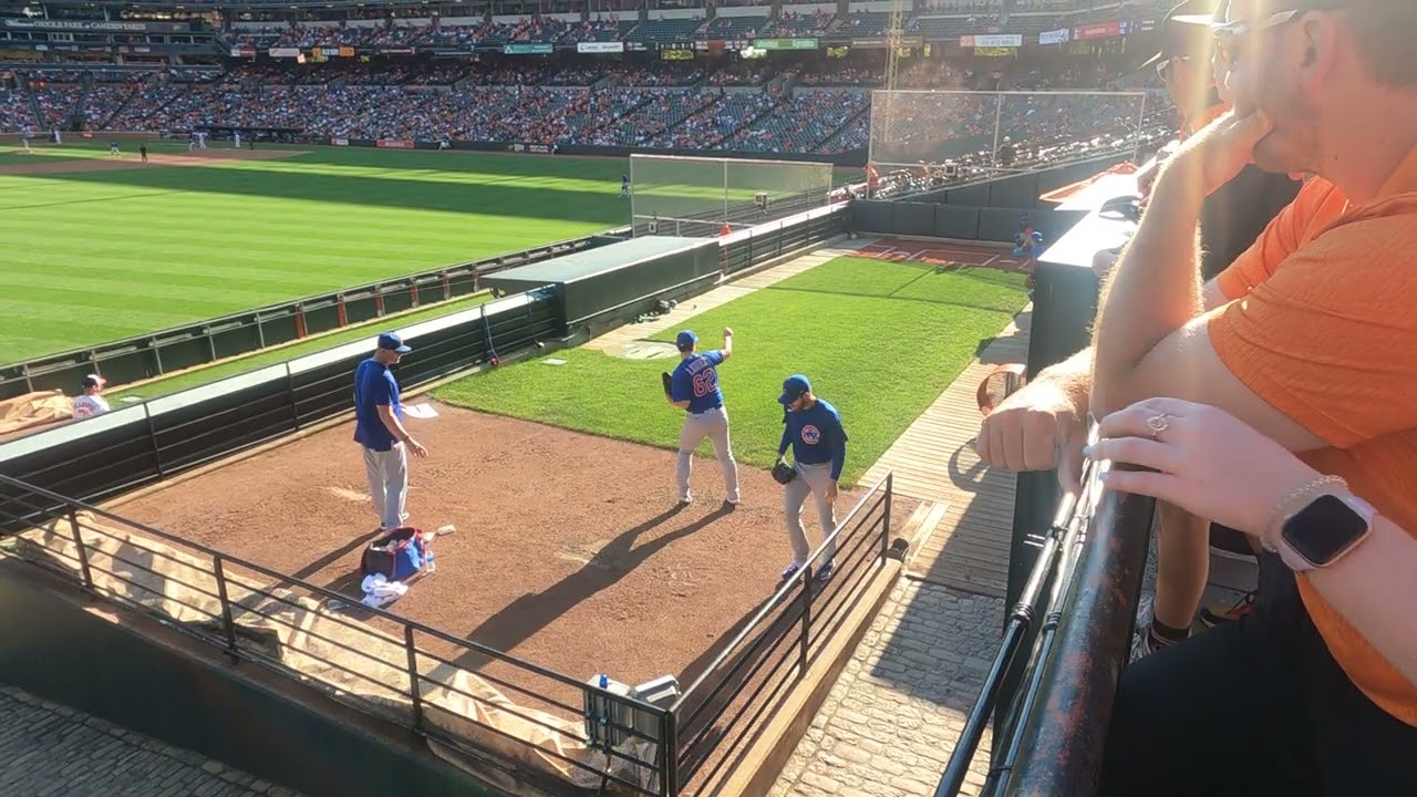 ⁴ᴷ⁶⁰ Chicago Cubs pitchers Mark Leiter Jr. & Brandon Hughes bullpen ...