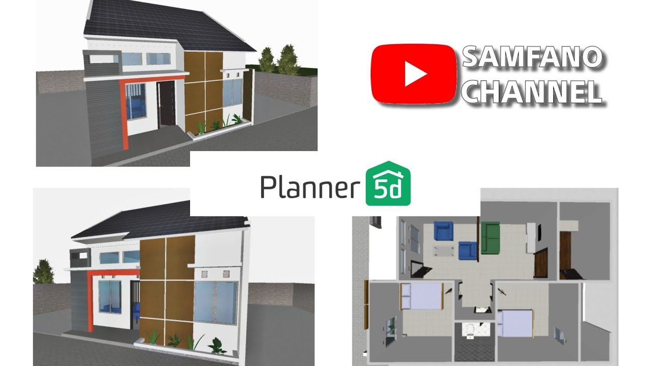 Belajar Desain Rumah Menggunakan Planner 5D Bagi Pemula - YouTube