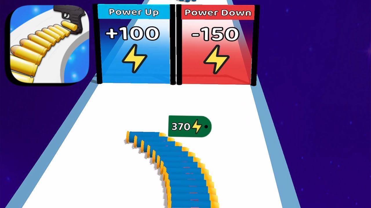 Bullet Stack - All Levels Gameplay Android,ios (Levels 46-47) - YouTube
