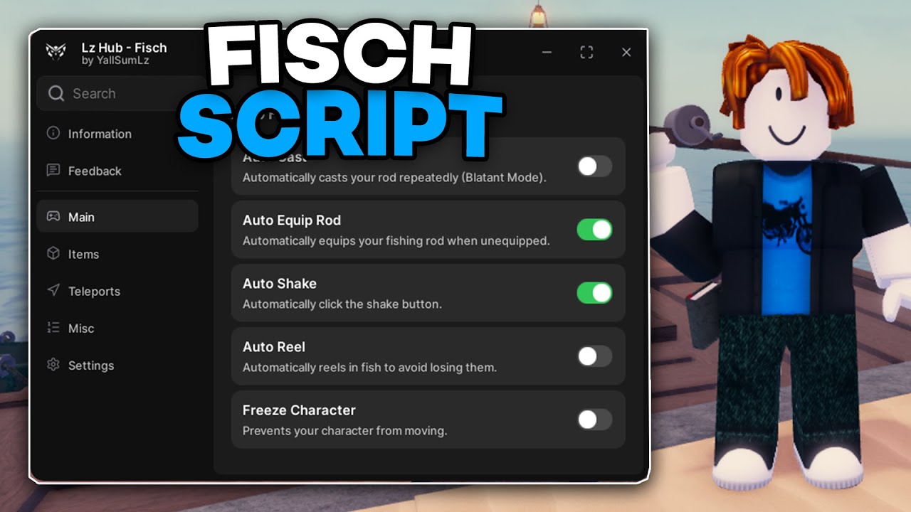 [FREE] Fisch Script | Auto Fish, Auto Shake, Auto Perfect, Auto Farm ...