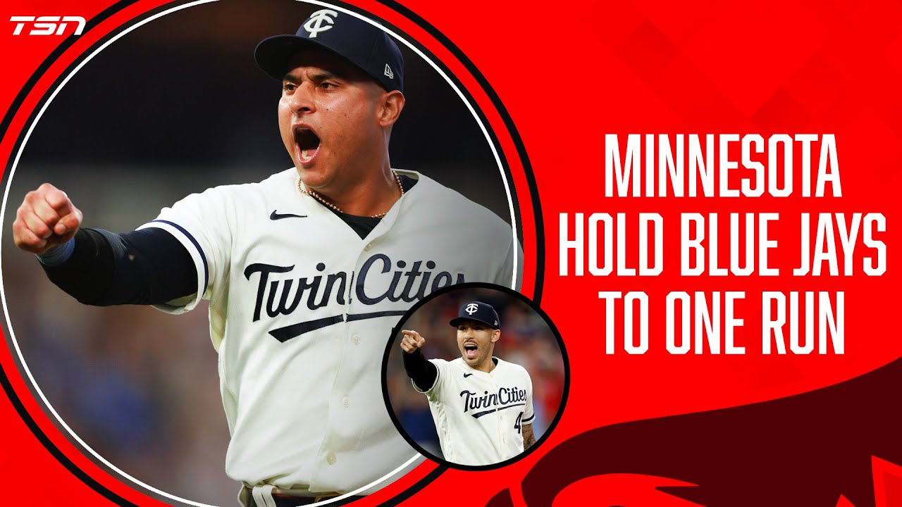 Minnesota holds Blue Jays to one run to close out Game 1 of the ...