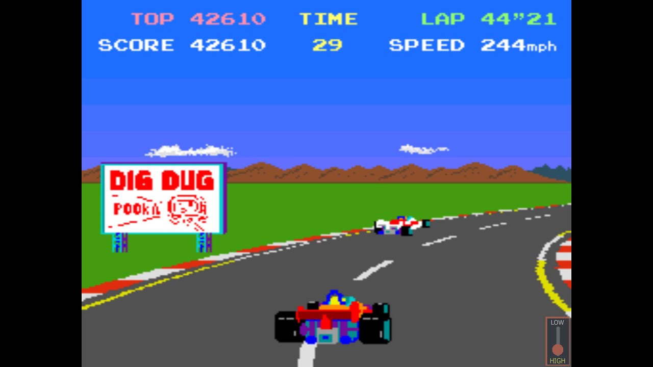 (MAME) Pole Position High Score [66,750] - YouTube