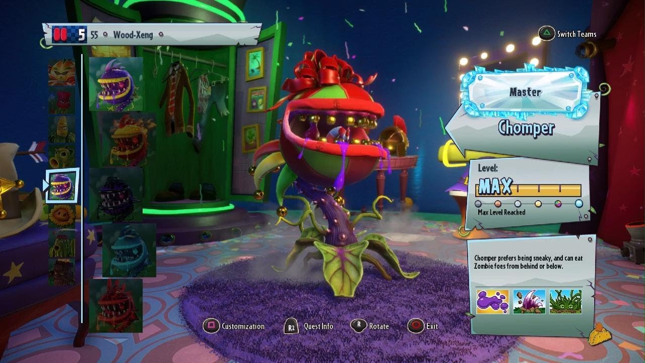 Mastering Chomper | Plants vs Zombies GW2 - YouTube