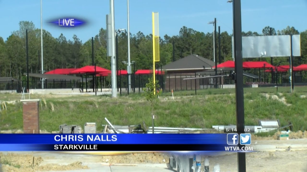 Progress continues on sportsplex in Starkville - YouTube
