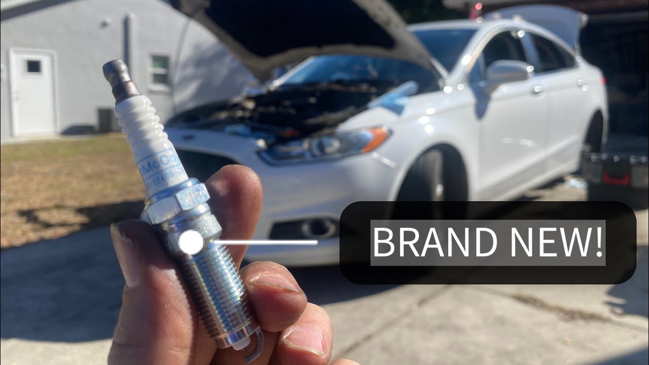 How to change spark plugs on a Ford Fusion - YouTube