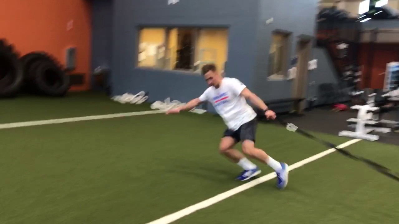 Lateral Sled Drag - YouTube