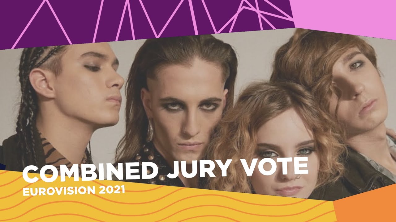 Eurovision 2021 - Combined Jury Vote - YouTube