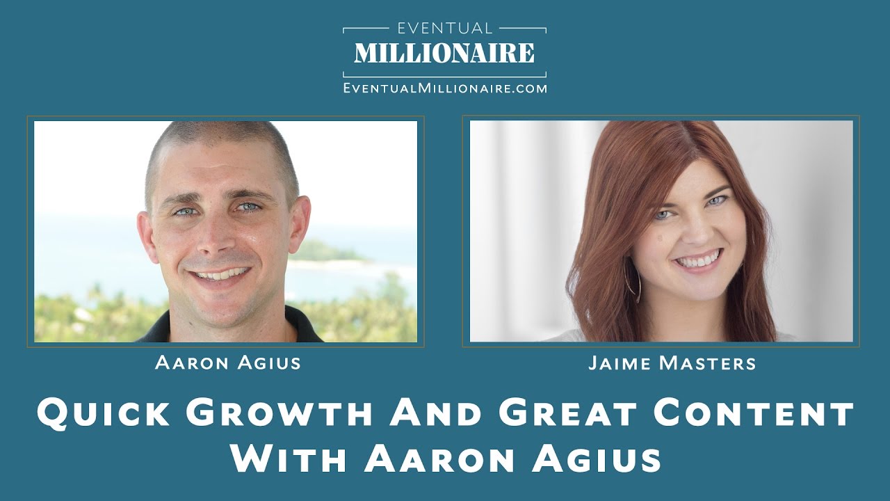 Quick Growth And Great Content With Aaron Agius - YouTube