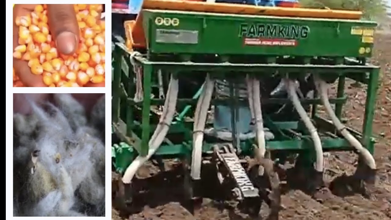 BT Cotton/ Maize cum Fertilizer Planter - FARMKING Agriculture ...