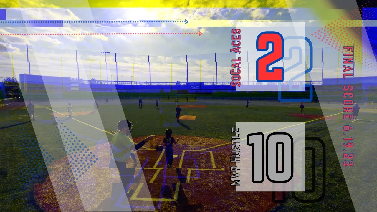 6-19-23 | SoCal Aces 8U vs MVP Hustle 8U - YouTube