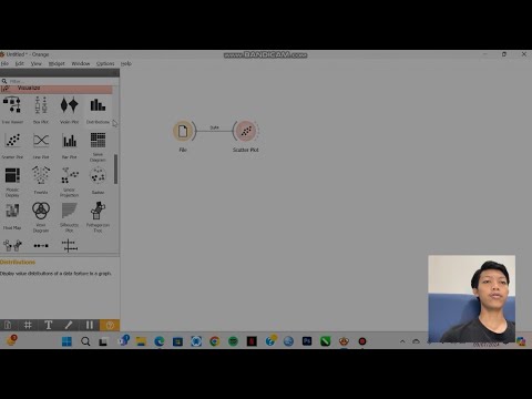 Cara Melakukan Clustering K-Means Menggunakan Applikasi Orange Data Mining - YouTube