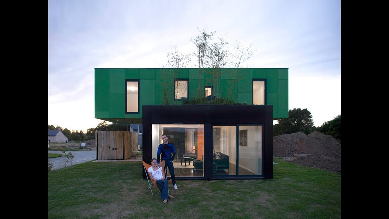 Shipping Container Homes Walk Through - YouTube