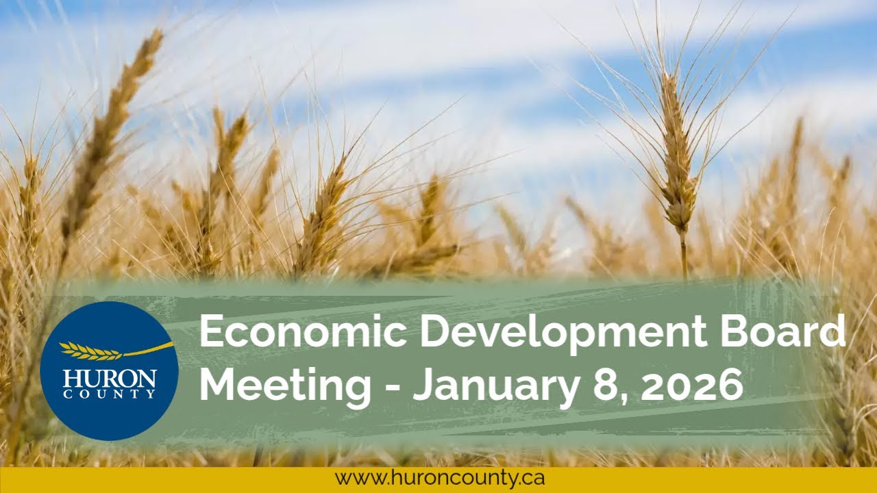 Huron County - Economic Development Board Meeting - January 8, 2026 ...