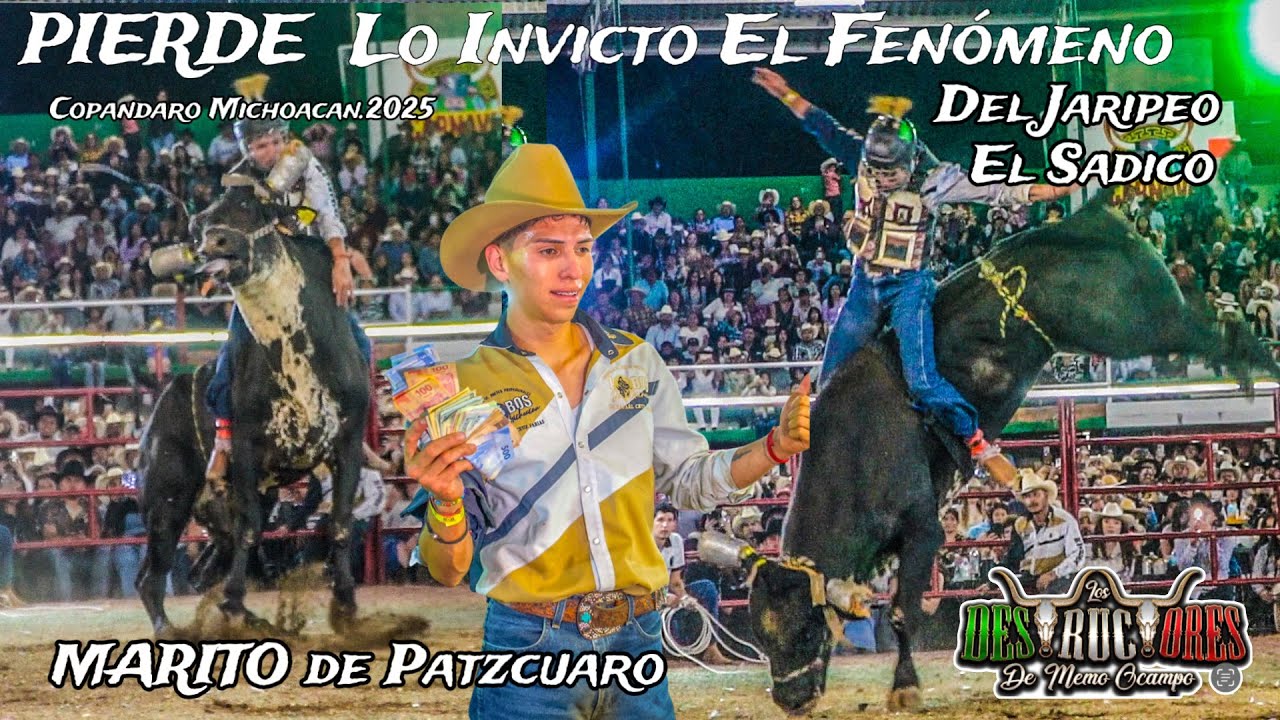 PIERDE LO INVICTO EL FENOMENO DEL JARIPEO¡¡EL SADICO DE LOS # ...