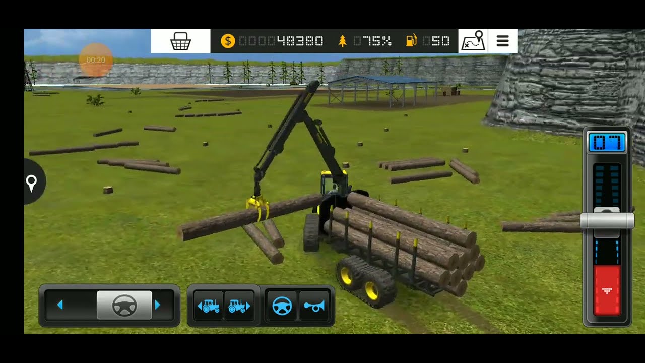 Fs 18 game forest cut machine of this tree And sell tree #|| Andriod ...