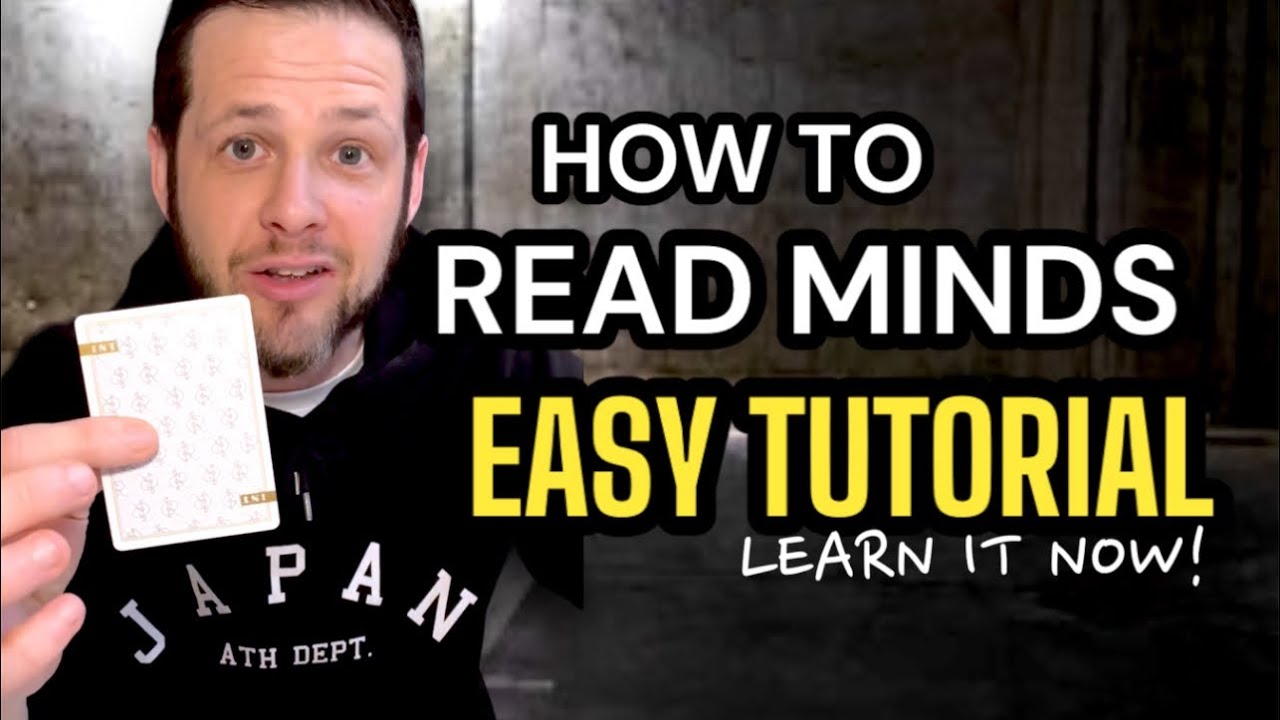 How to Read Minds (Easy Tutorial) LEARN NOW! One of the Best Kept ...