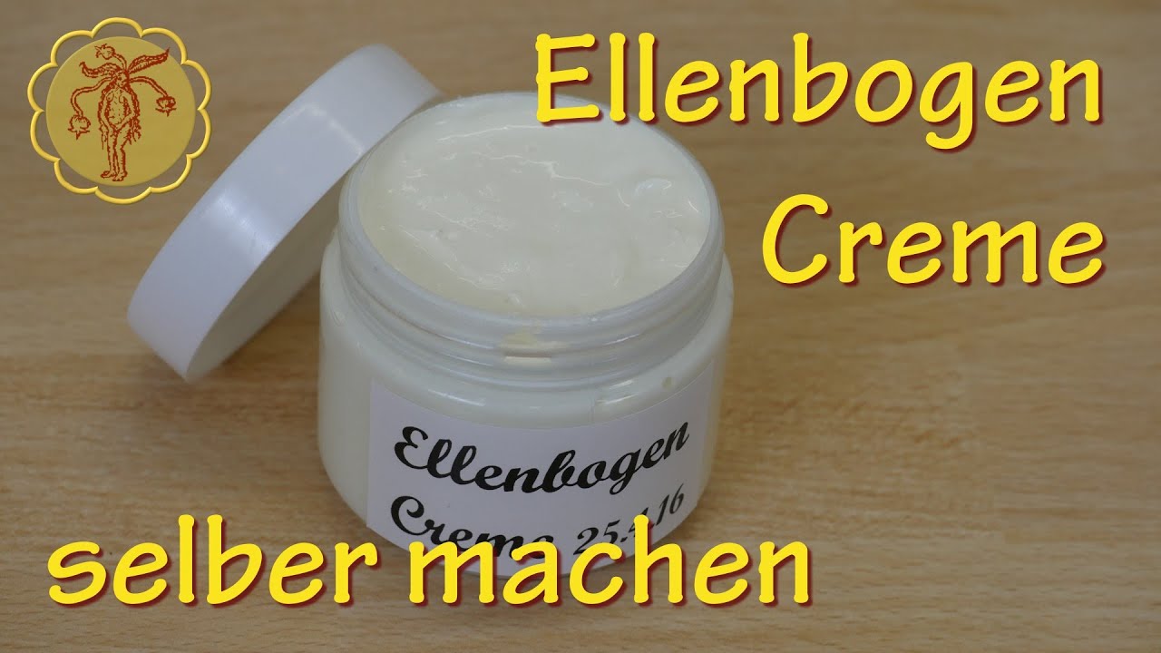 Ellenbogen-Creme selber machen - gegen extrem trockene Hautstellen ...