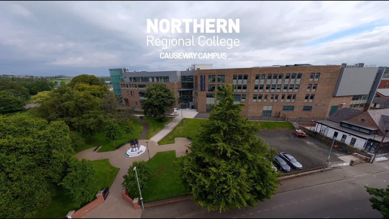 Northern Regional College - New Campus Fly Through - YouTube
