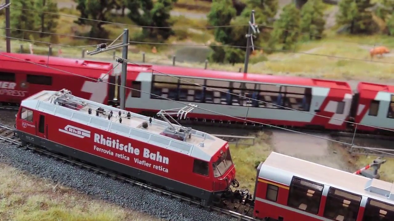 Glacier Express in H0 - YouTube