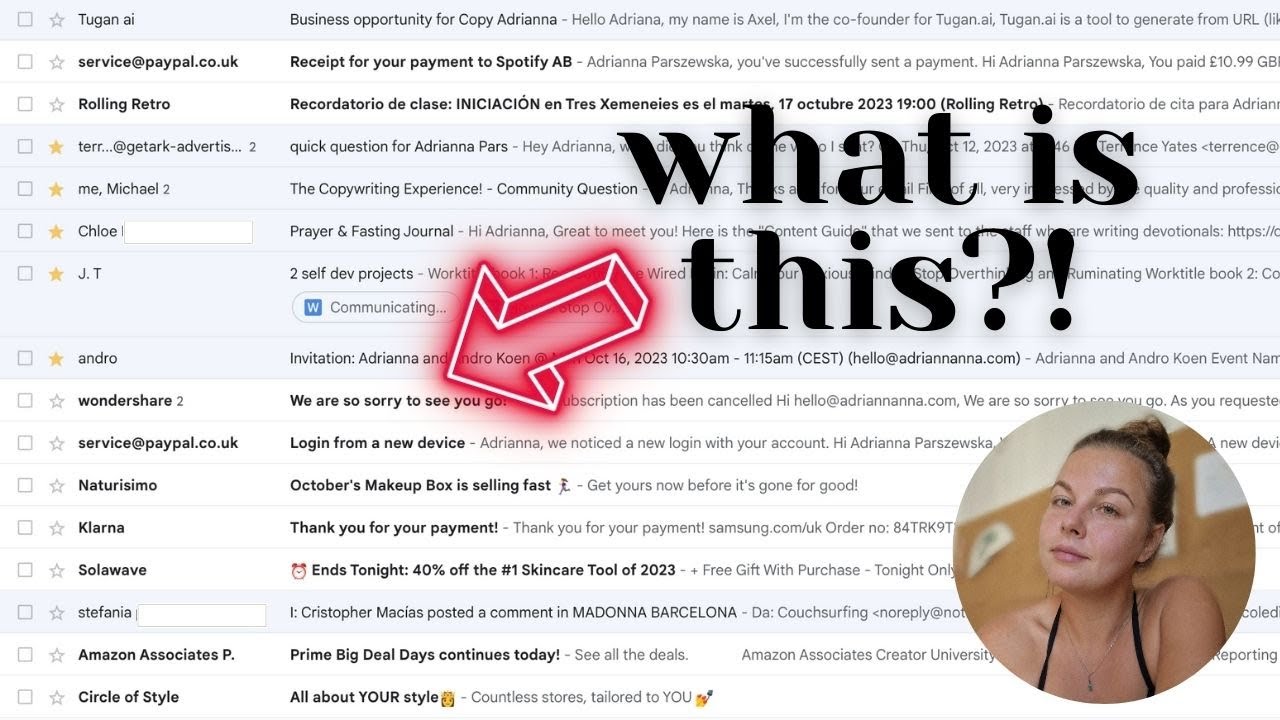 Email Copywriting Tutorial; let's look at some real subject lines - YouTube