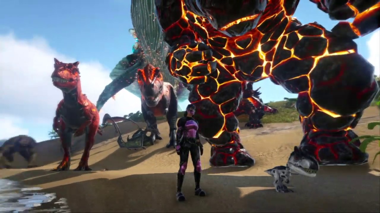 ARK: Survival Evolved new Genesis DLC Creatures - YouTube