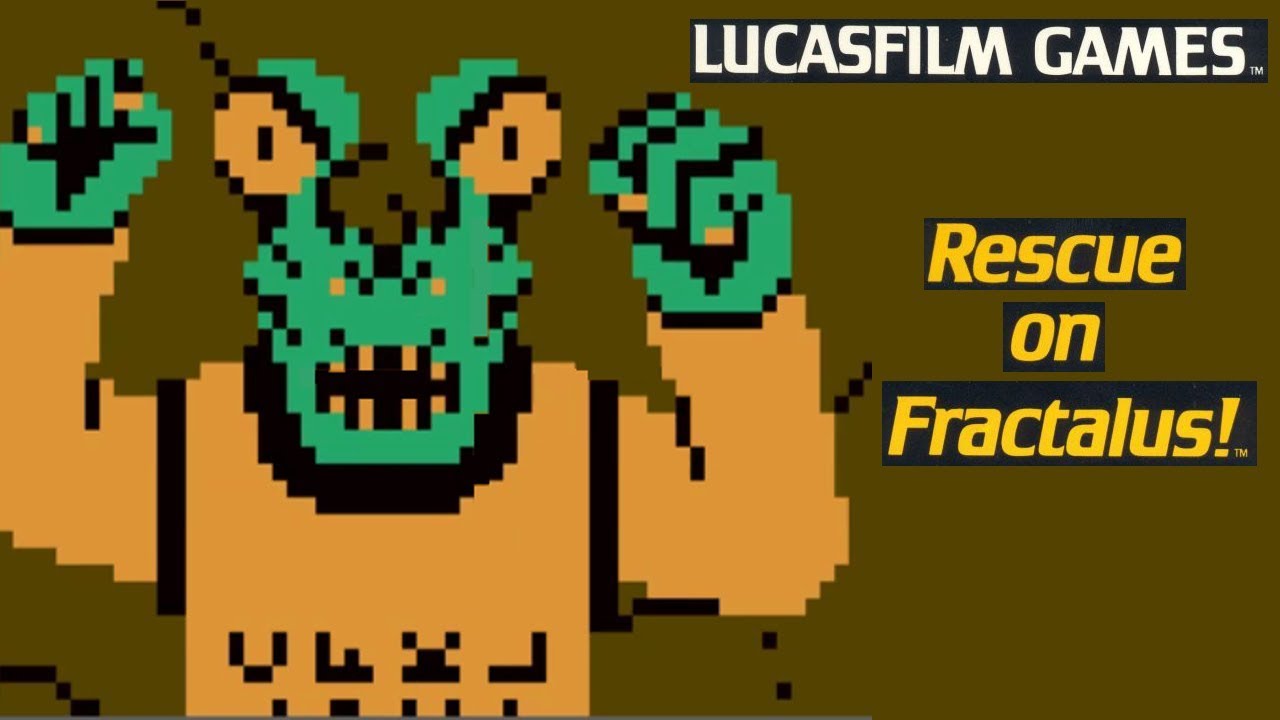 RESCUE ON FRACTALUS! | Der Kultklassiker von Atari | RETRO NEVER DIES ...