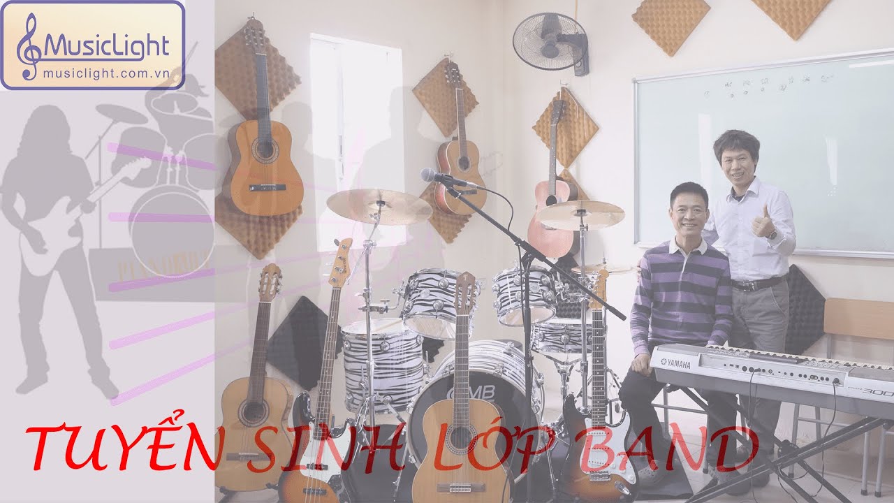 🎹🎸🎤🎙🎷thỏa Sức đam Mê Band Với Sự Hướng Dẫn Của Một Nghệ Sĩ Chơi Band Gạo Cội Thầy Nguyễn Tuấn