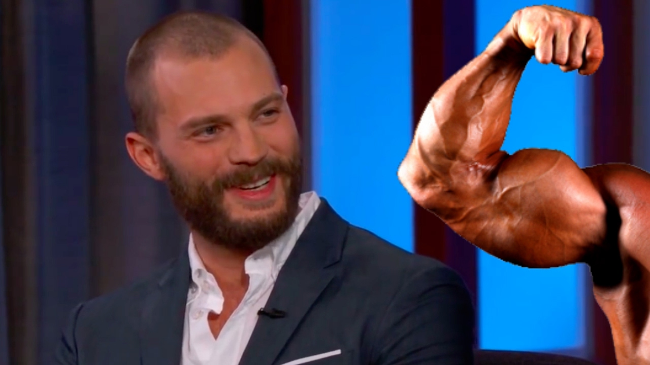 Jamie Dornan on being intimidated at the Gym | Jimmy Kimmel Live - YouTube