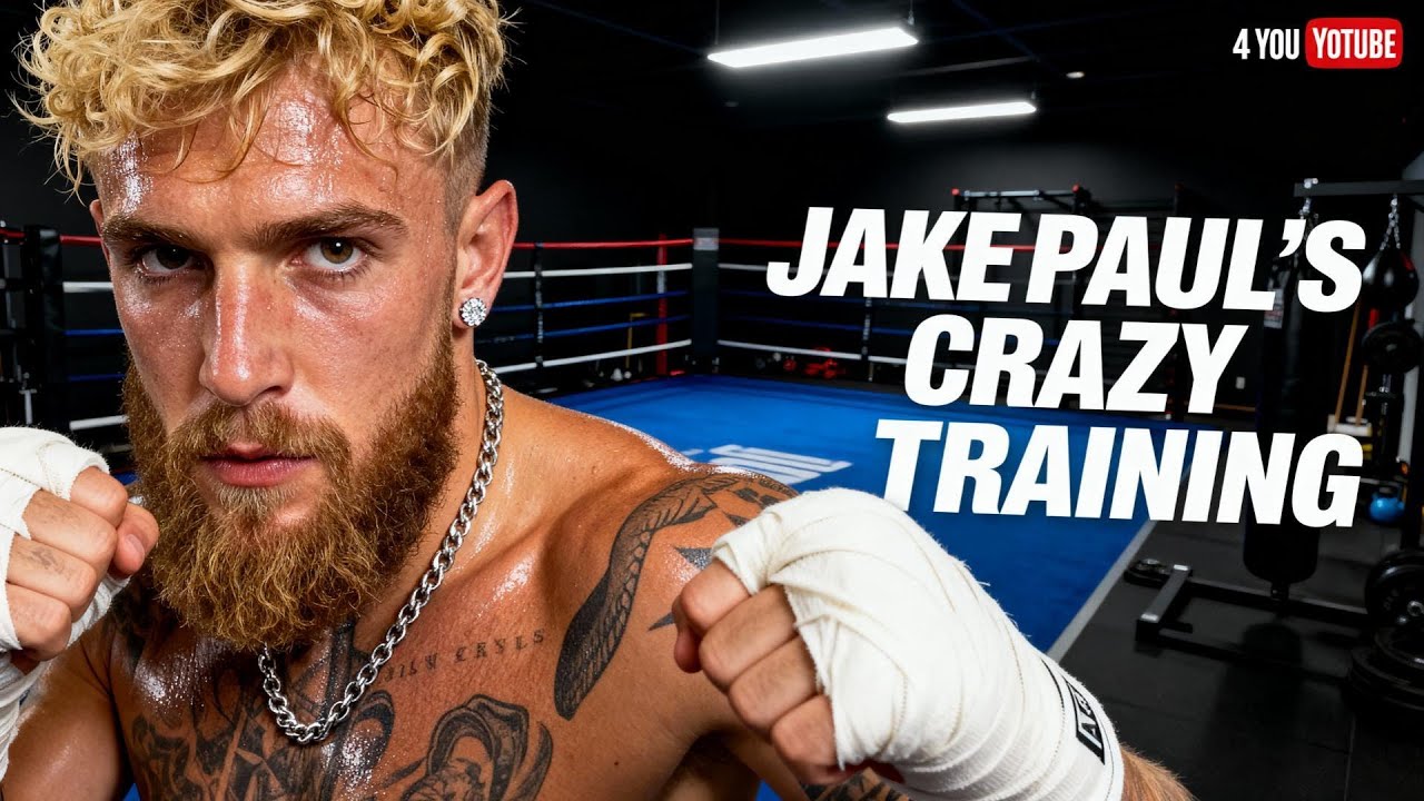 JAKE PAUL'S CRAZY TRAINING for the December 19th Fight Against Anthony ...