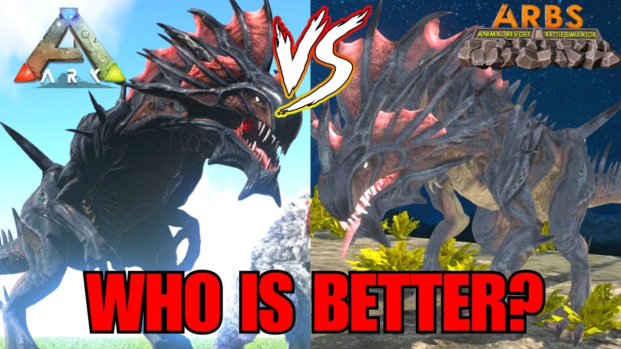 ARBS VS ARK! REAPER QUEEN & MEGAPITHECUS COMPARISON - ARBS VS ARK ...