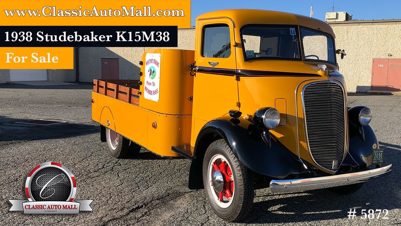 RARE 1938 Studebaker K15M38 Cabover Truck - Consignments at Classic Auto Mall #classicautomall ...