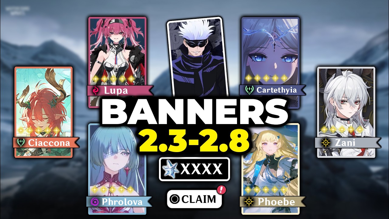 NEW UPDATE! CHARACTER BANNER ROADMAP 2.3-2.8 WITH RERUN | Wuthering ...