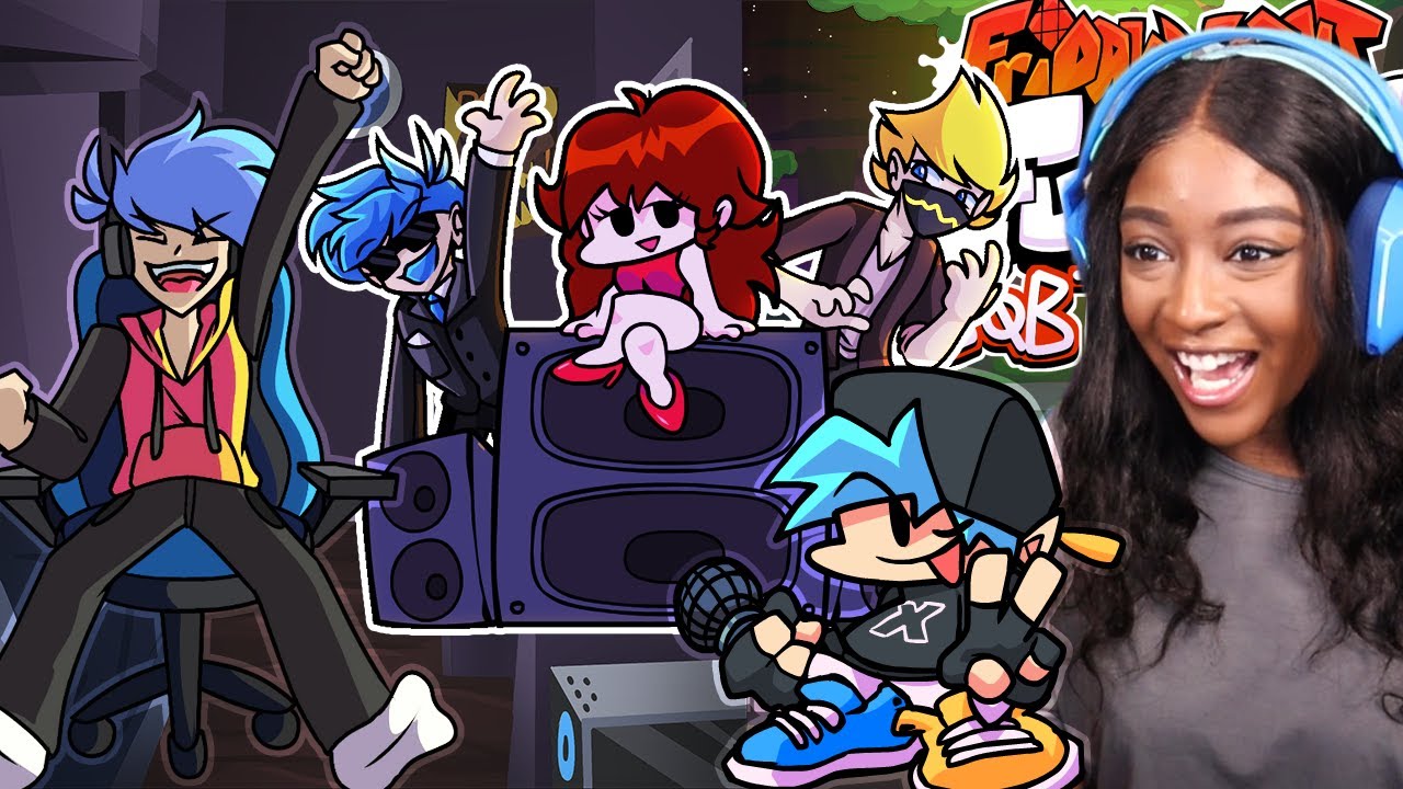 LETS GET HYPED WITH BOB, BOSIP, AND AMOR!!! | Friday Night Funkin [Bob ...