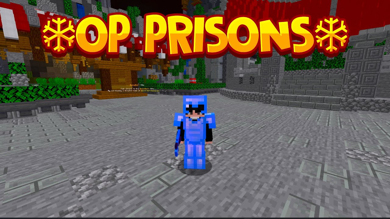 Playing On THE MOST OP Prisons Minecraft Server! - YouTube