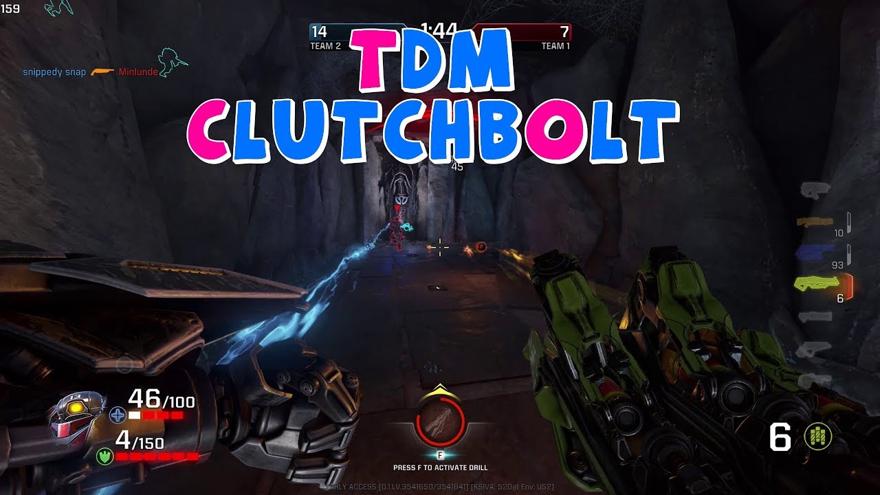 Quake Champions : Clutch + Tribolt ZTN - YouTube