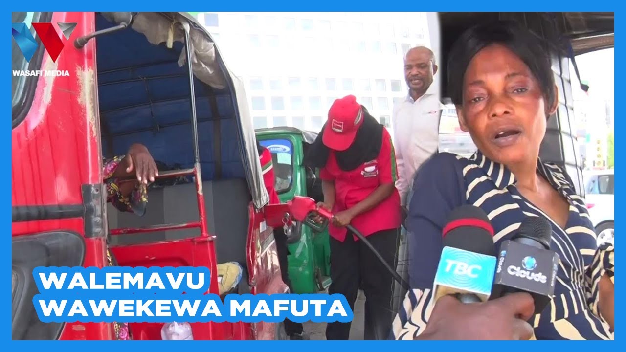 WANAWAKE WALEMAVU WAENDESHA BAJAJI DAR WAWEKEWA MAFUTA 'FULL TANK' BURE ...