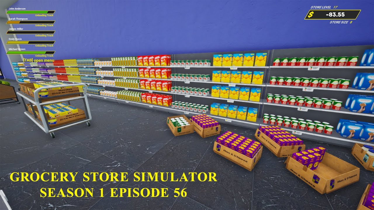 Grocery Store Simulator | Shelf Item Reorganization Part 1 | Season 1 ...