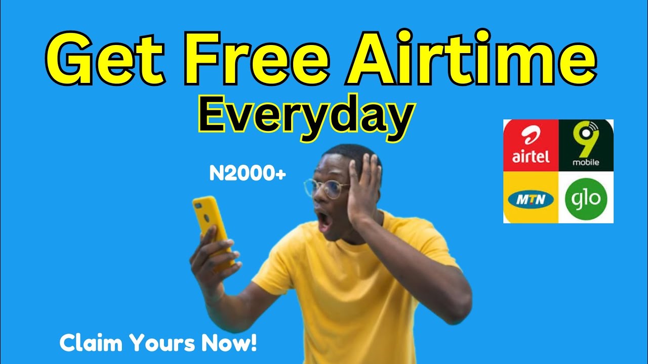 How to Claim Your Free Airtime Daily - Available to All Networks! - YouTube